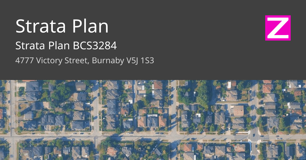 4777 Victory Street, Burnaby | Strata Plan BCS3284