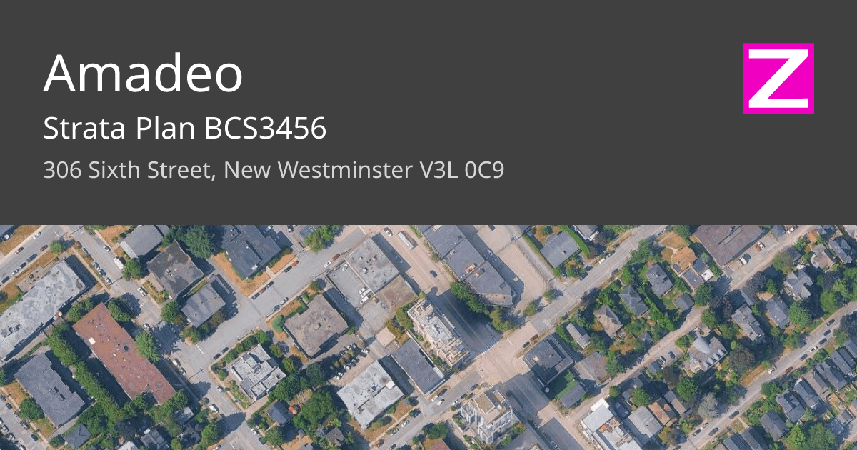 Amadeo - 306 Sixth Street, New Westminster | Strata Plan BCS3456