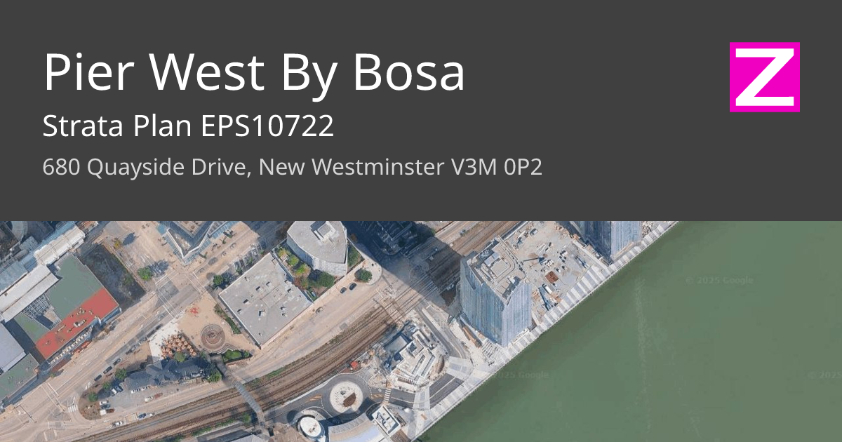 Pier West - 680 Quayside Drive, New Westminster | Strata Plan EPS10722