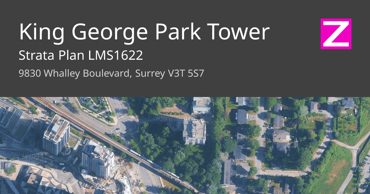 King George Park Tower - 9830 Whalley Boulevard, Surrey, BC | Strata ...