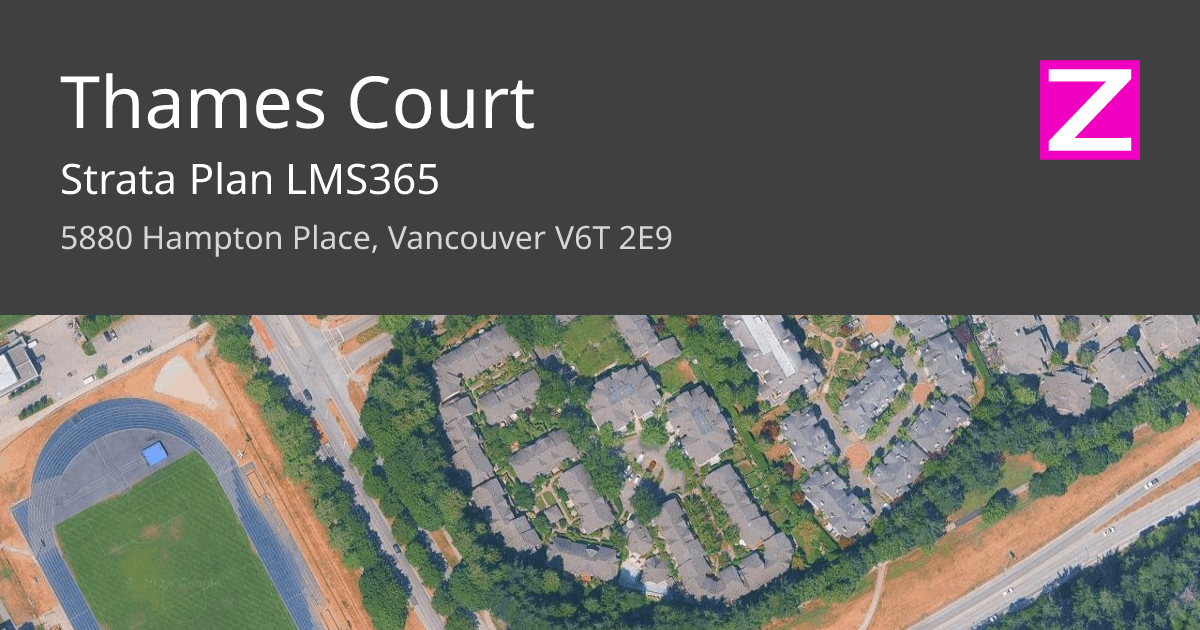 Thames Court - 5880 Hampton Place, Vancouver | Strata Plan LMS365
